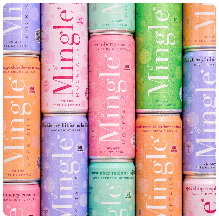 Mocktails Variety Packs - Mingle Mocktails - Non Alcoholic Beverages